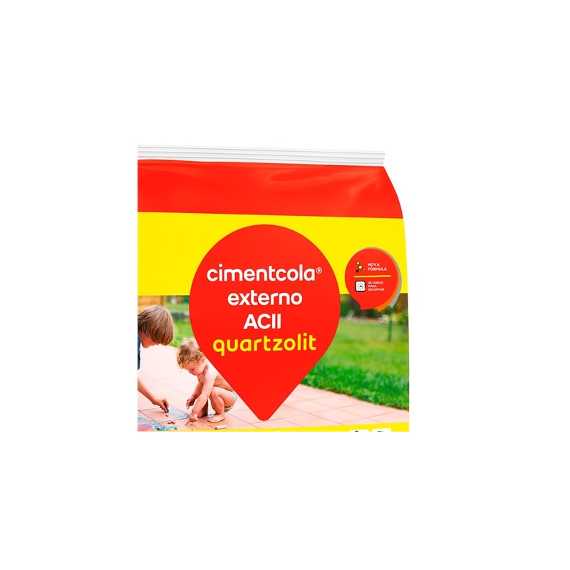 Argamassa Quartzolit Cimentcola Externo ACII 20kg | Casa Mattos