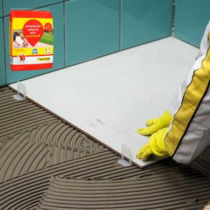 Argamassa Quartzolit Cimentcola Externo ACII 20kg | Casa Mattos