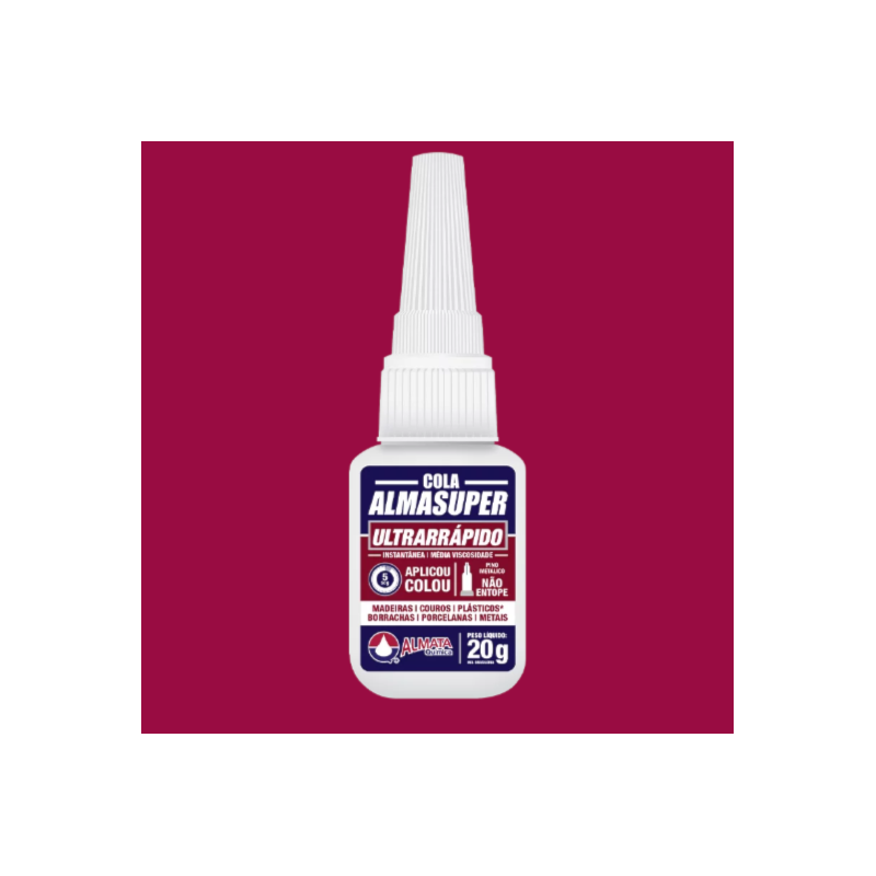 Cola Instantânea Almasuper Ultrarrápido Almata Química 20G | Casa Mattos