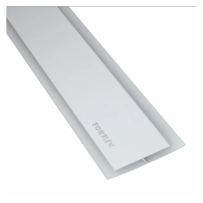Emenda para Forro PVC Tipo H Fortlev 6m Branco | Casa Mattos