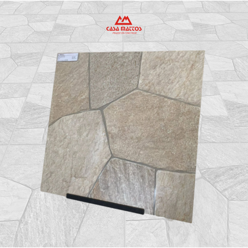 Piso HD em Mármore Cerâmico Estilo Pedra Marmogres 557008 58x58cm ...