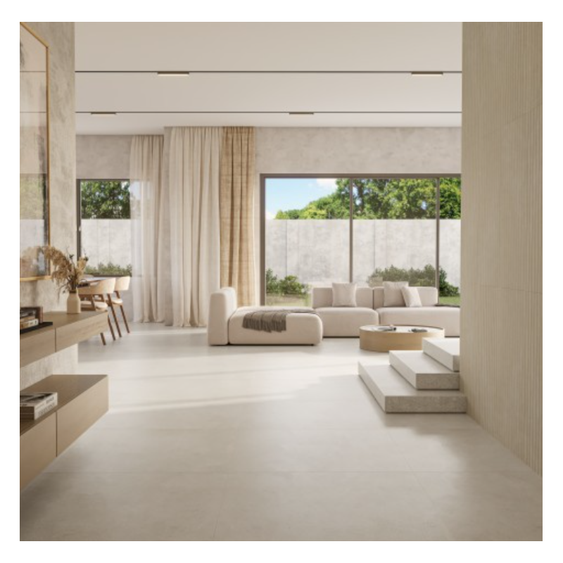 Porcelanato Stratus Grigio Externo 90x90cm | Casa Mattos