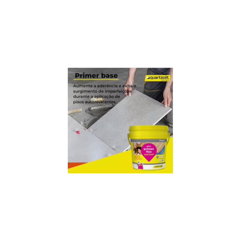 Primer Flex para Pisos 18L Quartzolit | Casa Mattos