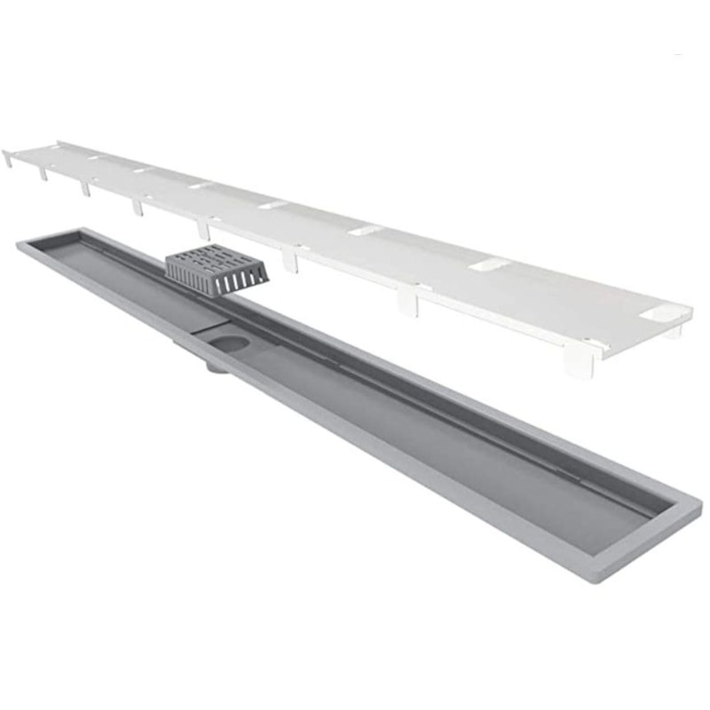 Ralo Linear Royal com Tampa Oculta 80cm | Casa Mattos