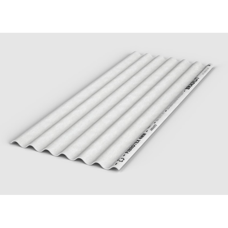 Telha Fibrocimento Brasilit Fibrotex 2,44X0,50X4mm | Casa Mattos